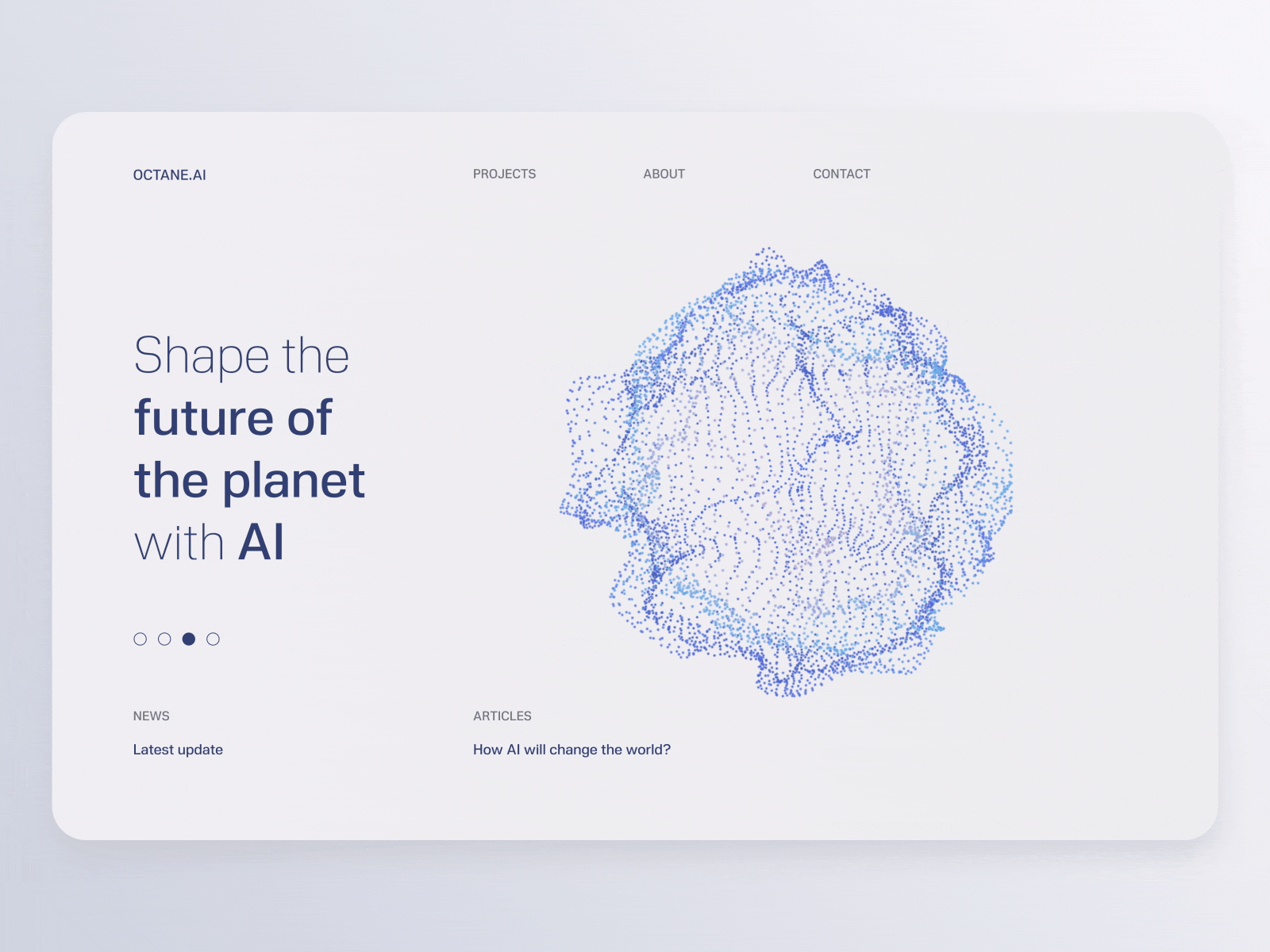 Browse thousands of Ai Website images for design inspiration | Dribbble