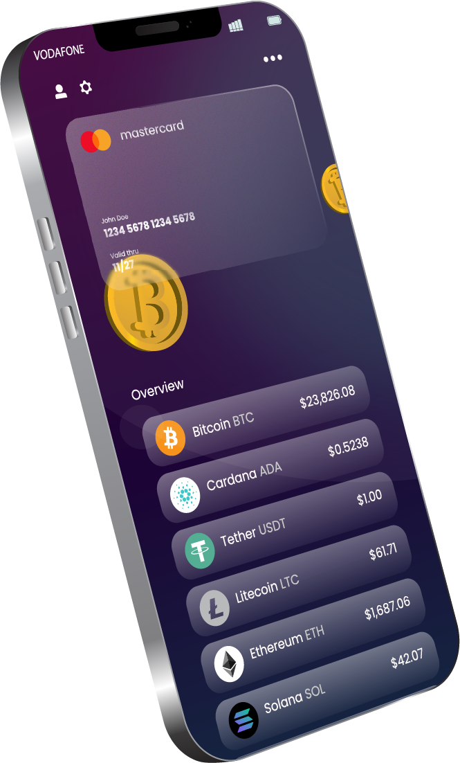 Crypto currency app design by Digital Forge on Dribbble