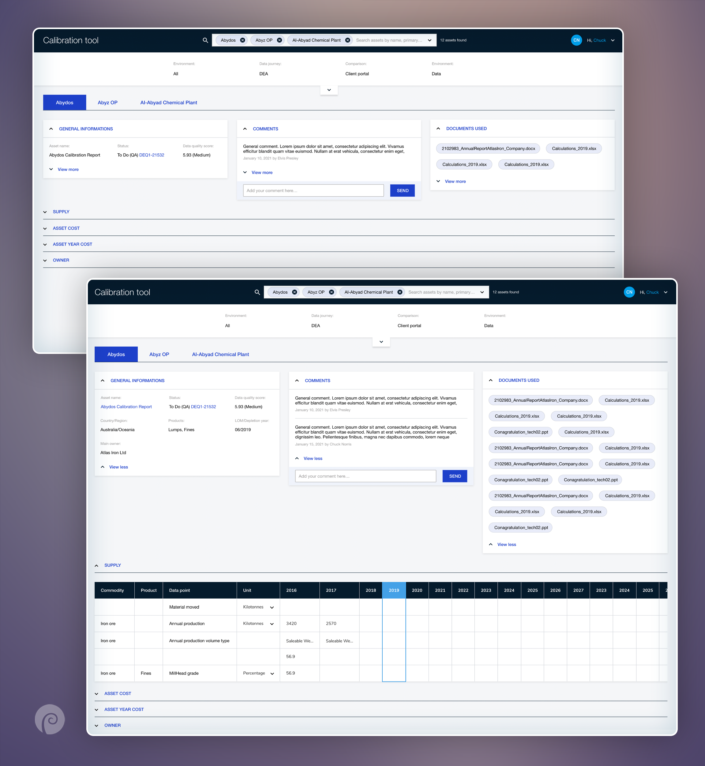 Calibration Tool desktop application UX/UI design by Timi Pall on Dribbble