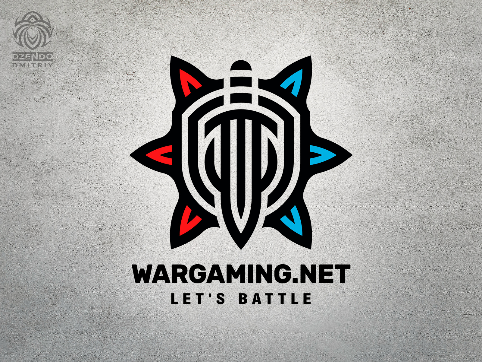 Combat strategy logo by Dmitriy DZENDO on Dribbble