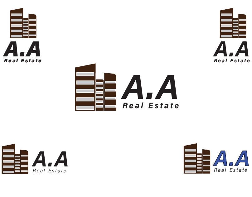 AA real estate - Logo by Design on Dribbble