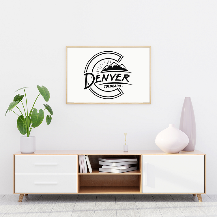 Denver Logo Print by Destiny Ripp on Dribbble