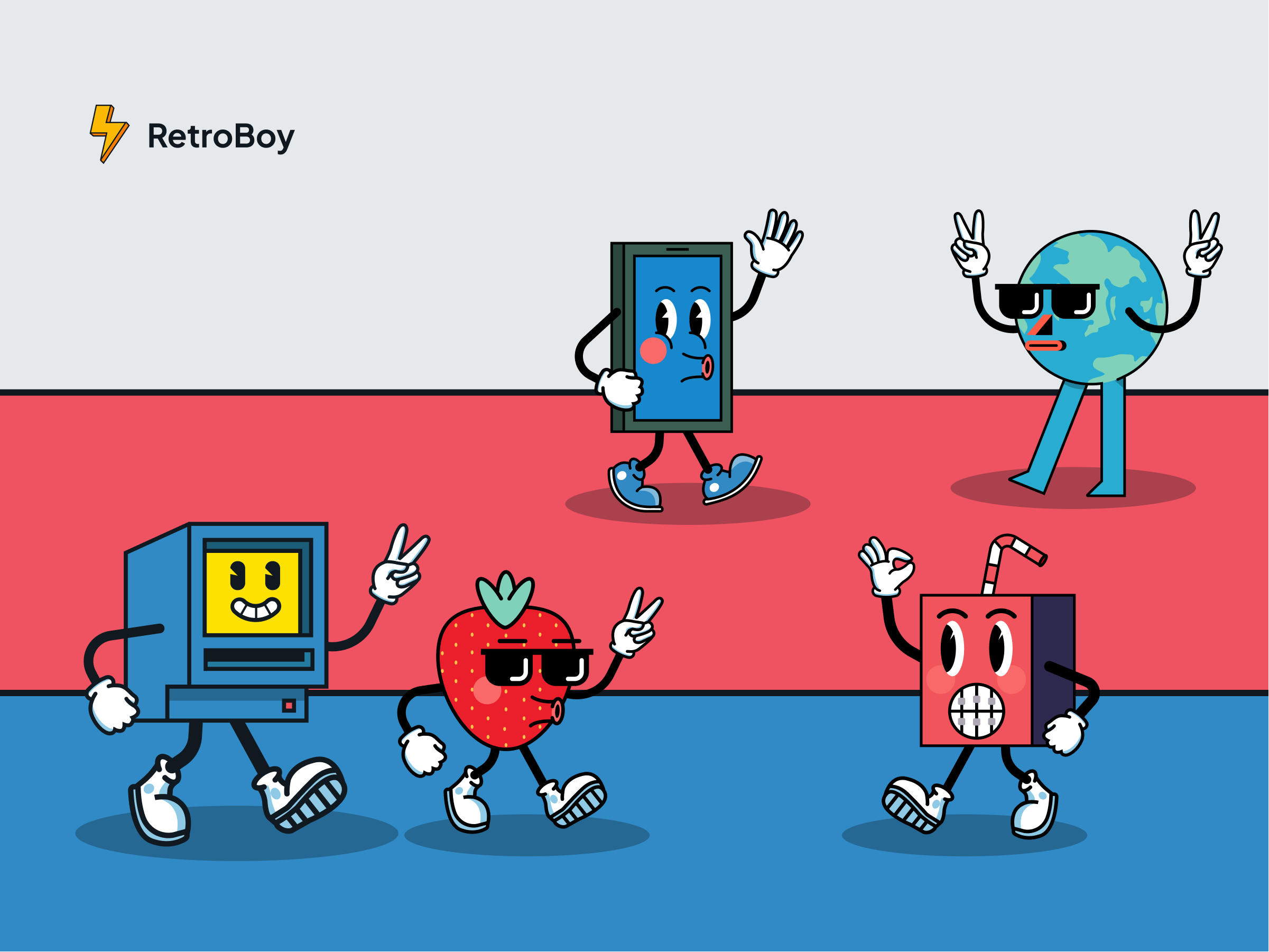 💻 RetroBoy - Creative Agency Responsive Page by Alvian Teddy Cahya ...
