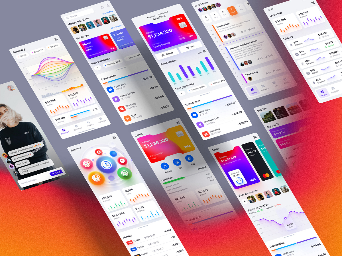 Eclipse - Figma dashboard UI kit for data design web apps by Alien pixels for Setproduct on Dribbble