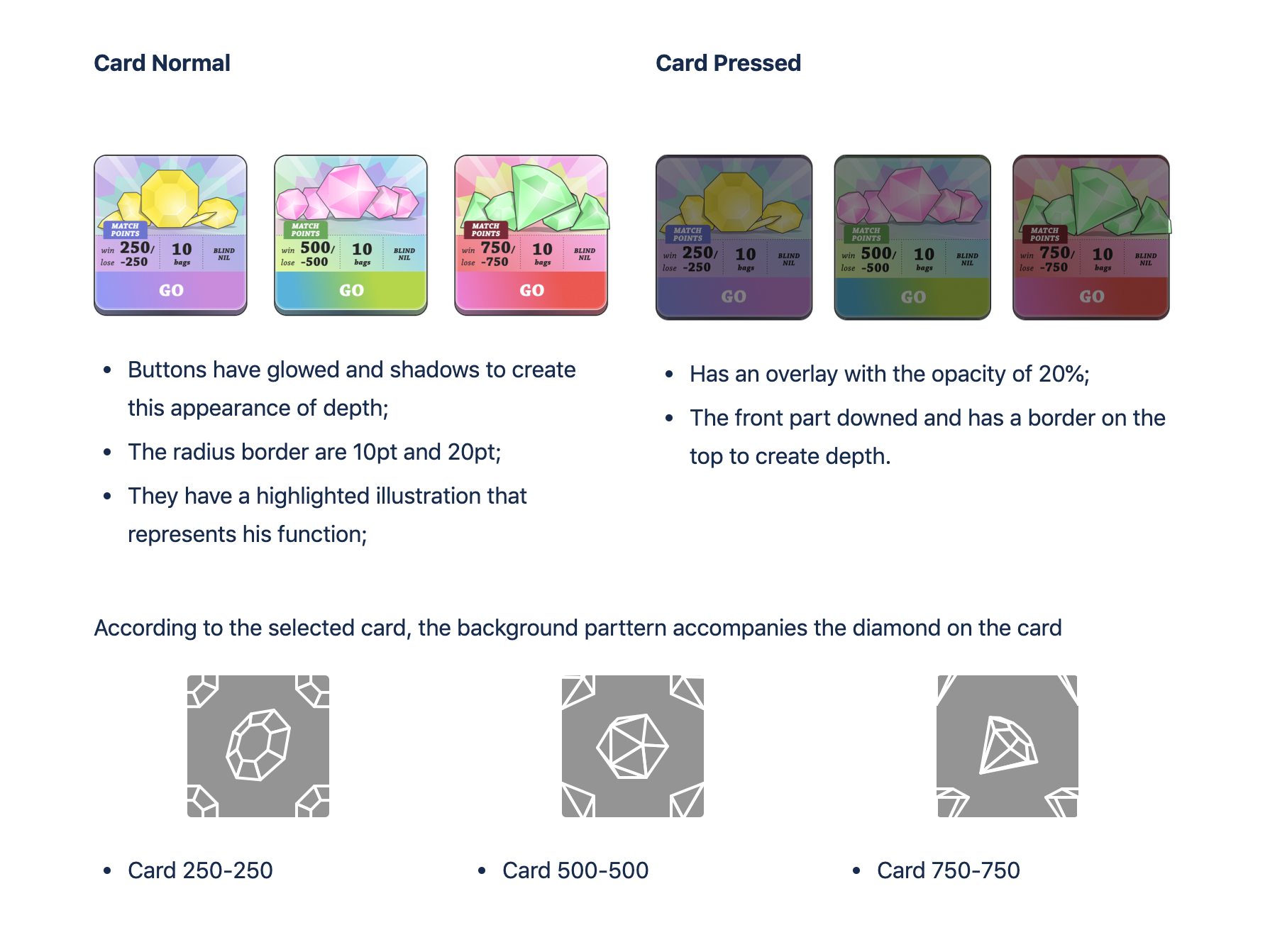 New Lobby - Buttons & Assets by Gracielle Pestana on Dribbble