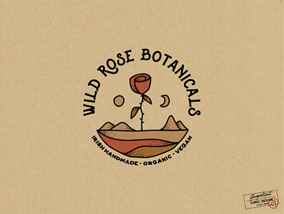 Wild Rose Botanicals by Coric Design on Dribbble