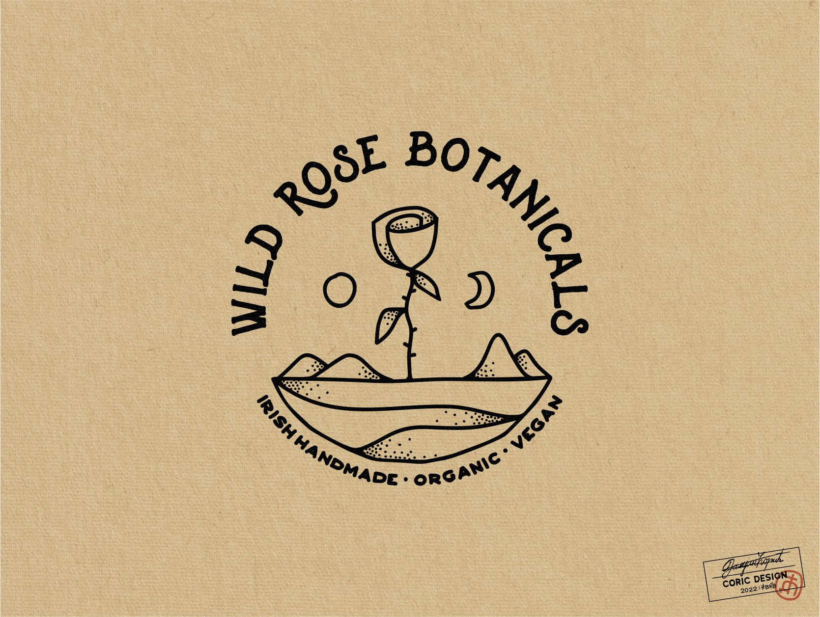 Wild Rose Botanicals by Coric Design on Dribbble