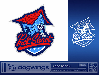 Pack shack logos by Chip David on Dribbble