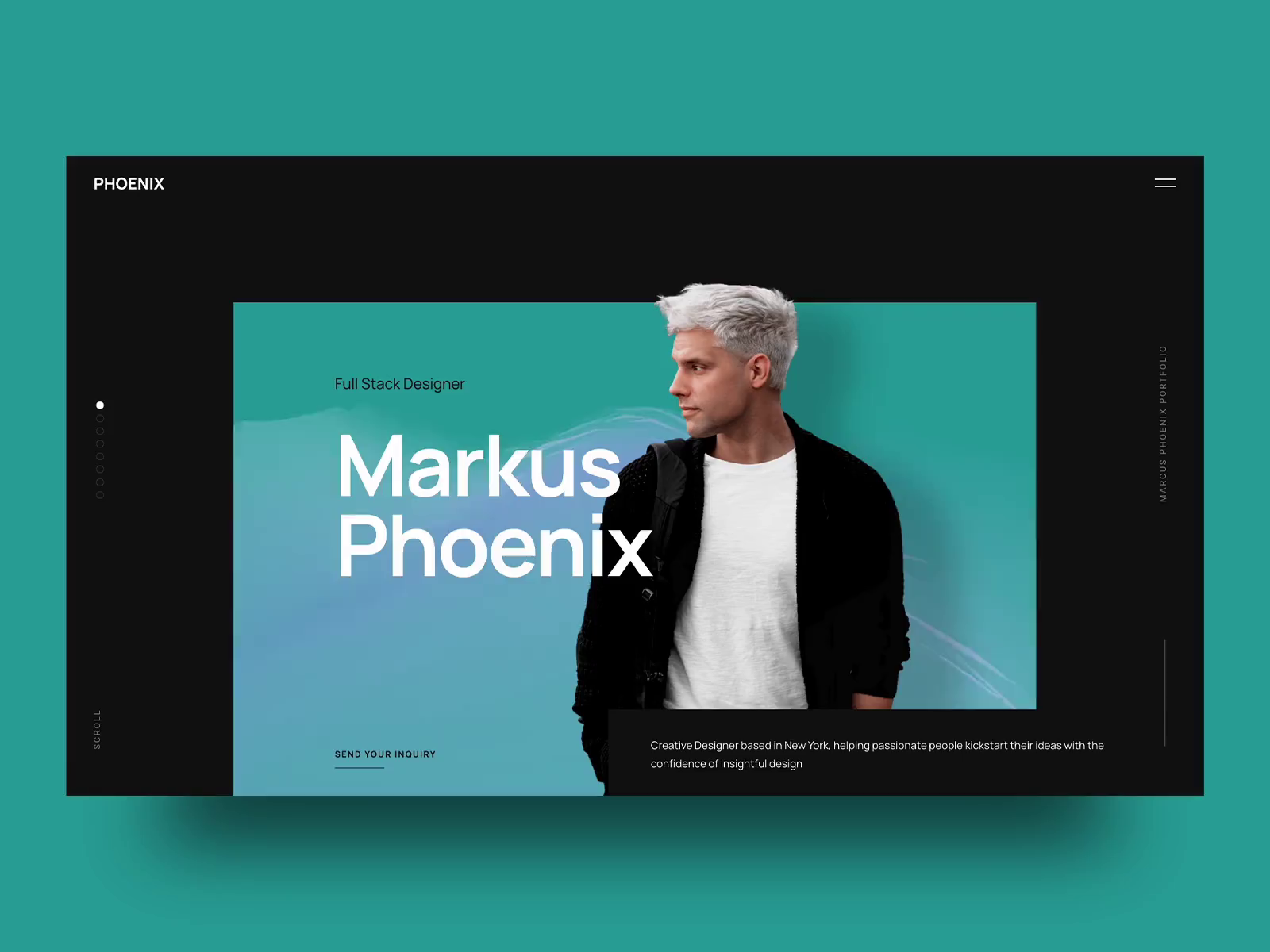 Creative Portfolio Website Slider for Wordpress by Slider Revolution on ...