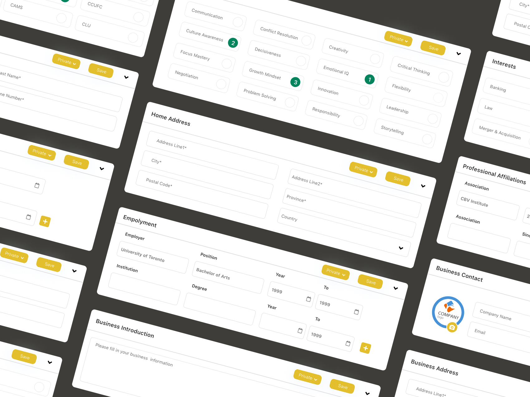 Social by Vivek Popat on Dribbble