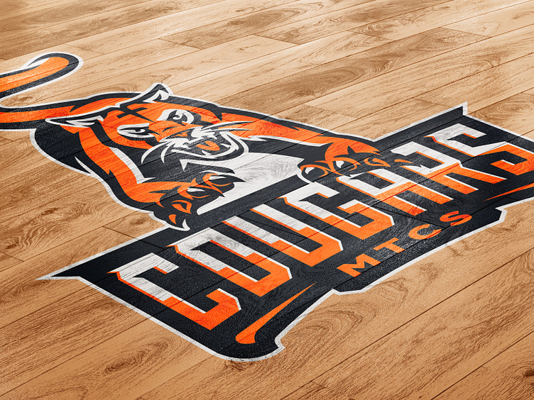 MTCS Cougars | Rebranding – 03 by Dan Blessing | Design Shark® on Dribbble