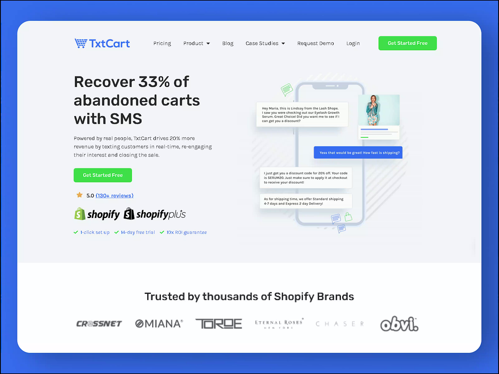 TxtCart Website Design by The Web People on Dribbble