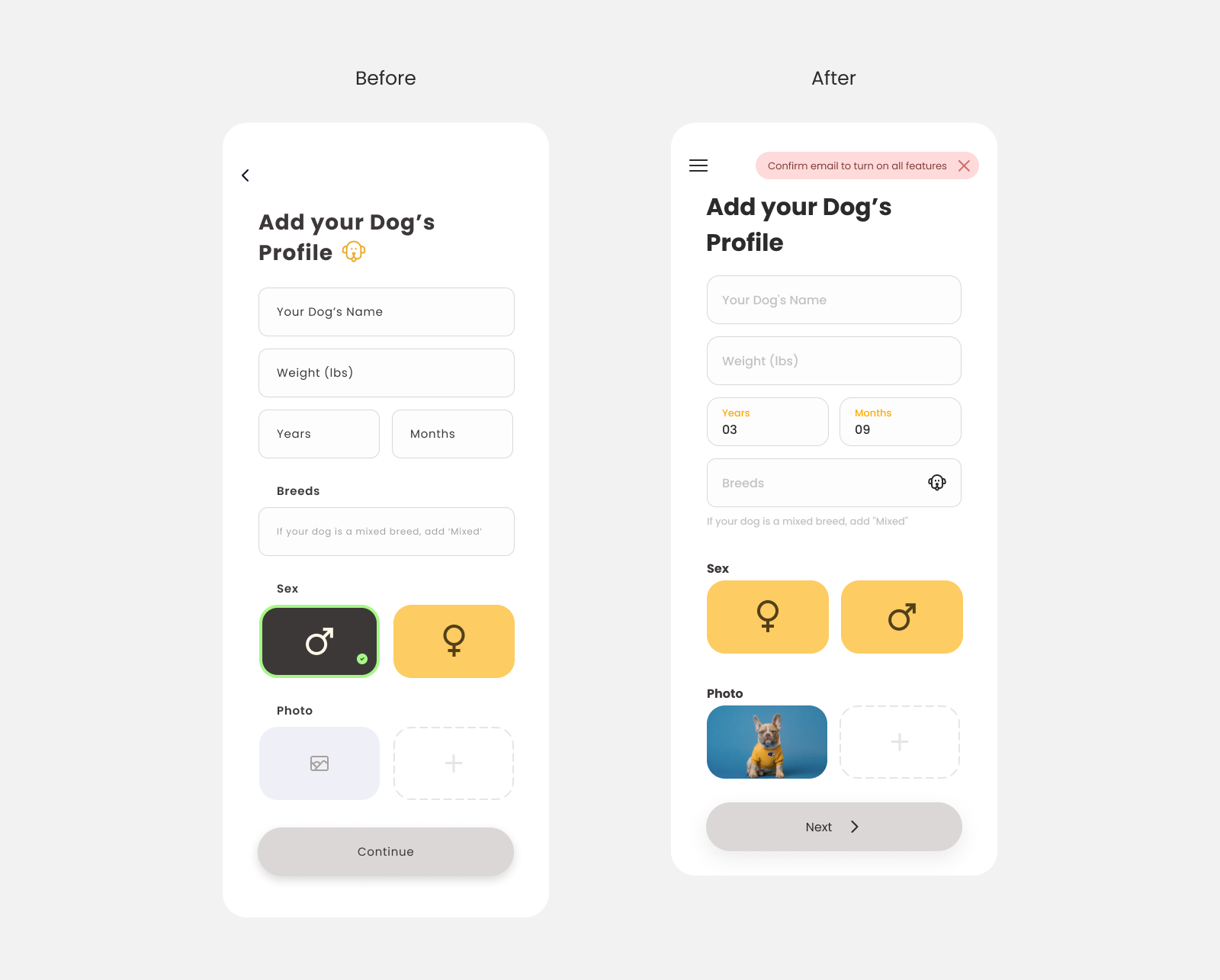Dog Walking App product design by Taony on Dribbble