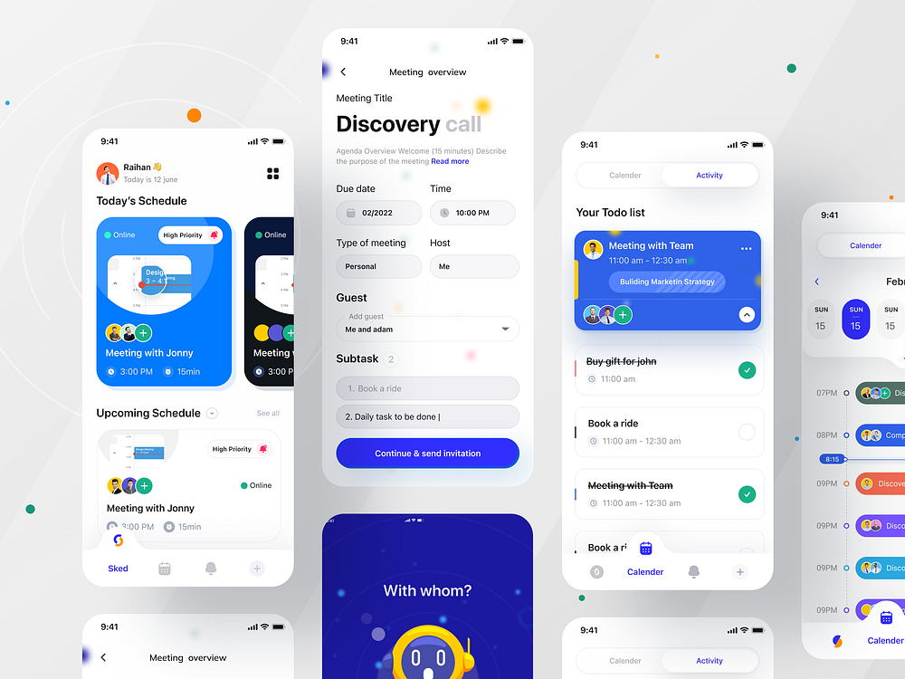 Drop Manager App UI by Ofspace on Dribbble