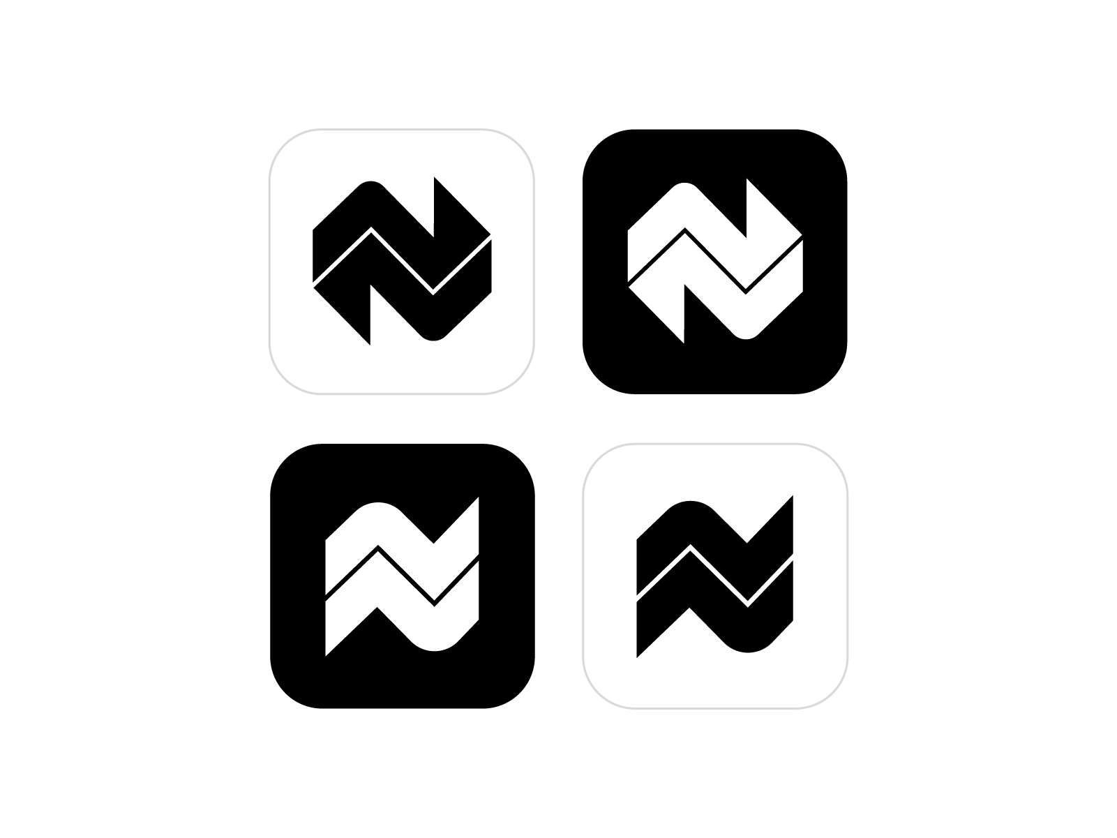 N / Arrows / Directions Logo Exploration (Unused for Sale) by Mihai ...