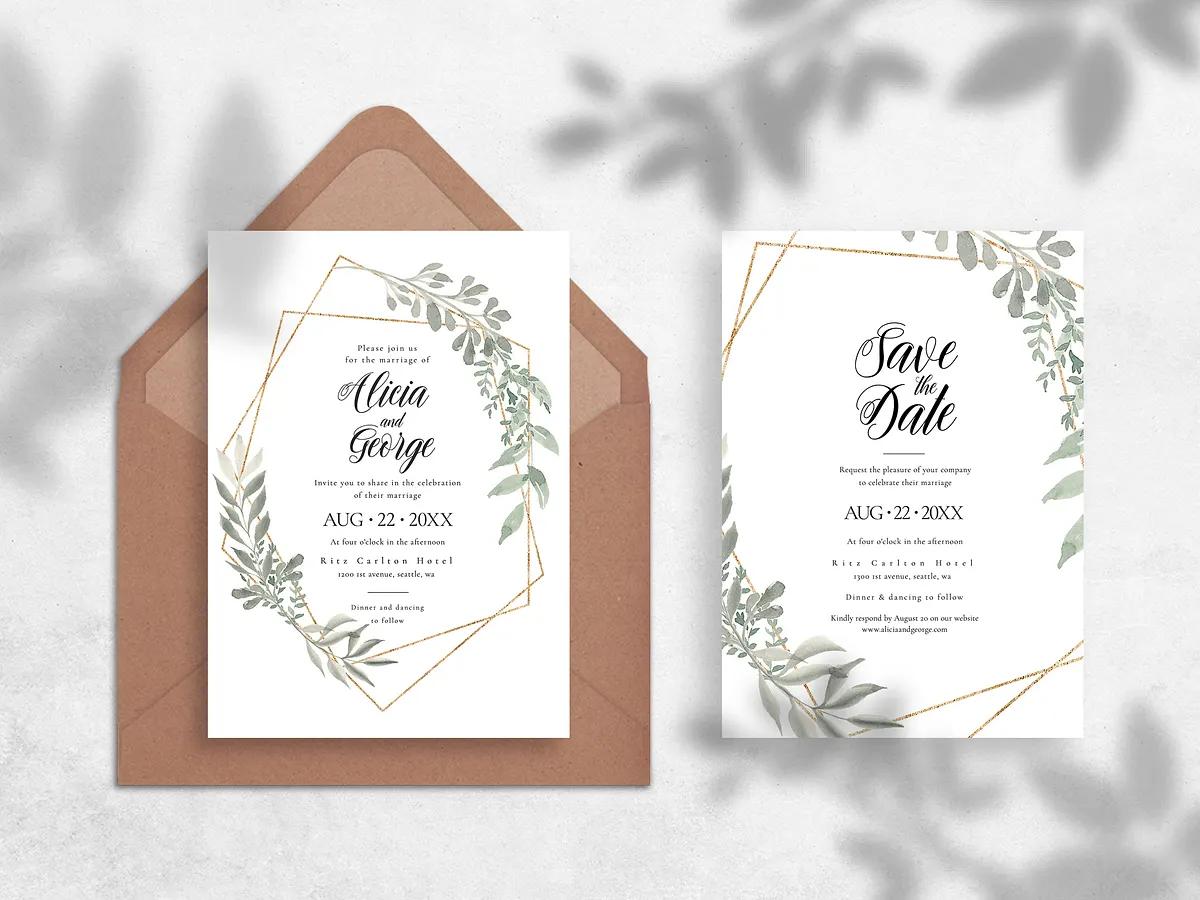 Elegant Invitation designs, themes, templates and downloadable graphic ...
