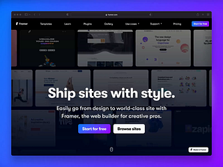 Framer | Dribbble
