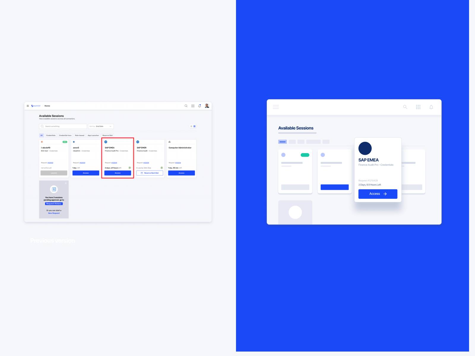 Saviynt | UI Stylization by brightbase on Dribbble