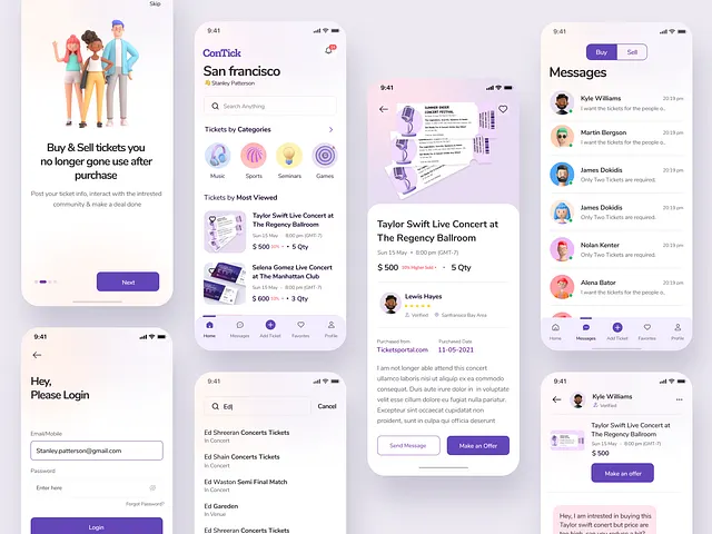 Chat Screen designs, themes, templates and downloadable graphic ...