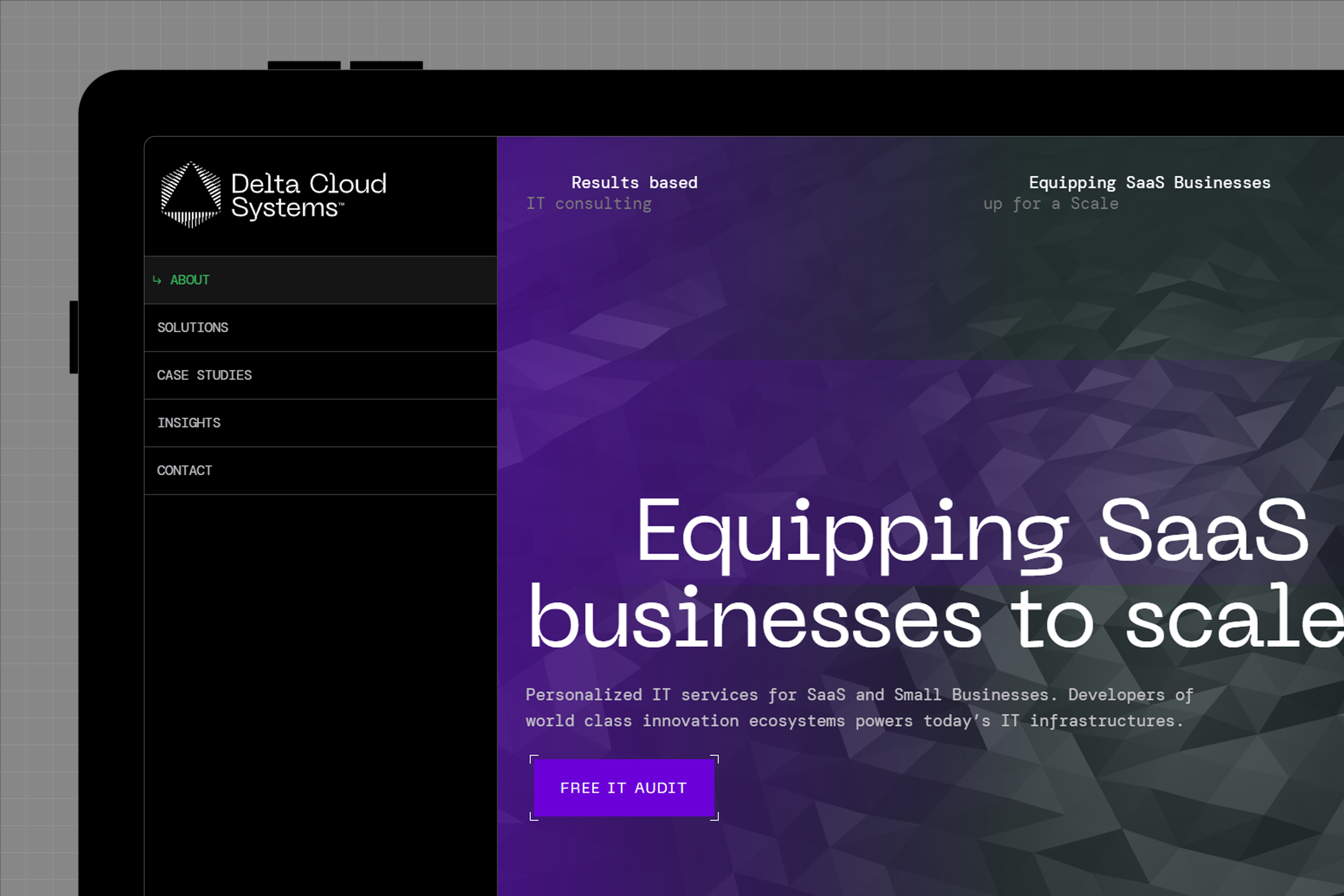 Delta Cloud Systems by Antonio Stojceski for Alphamark™ on Dribbble