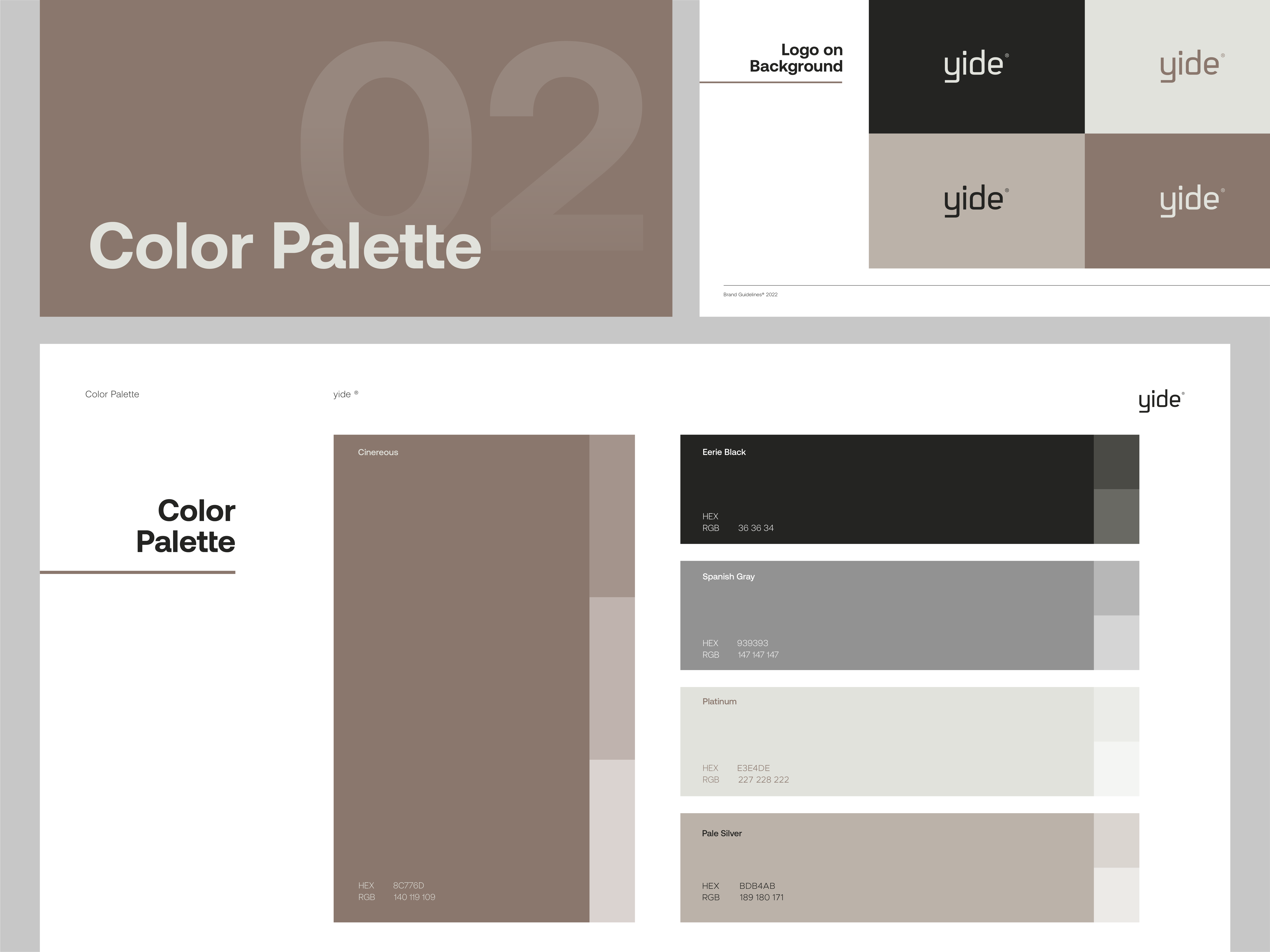 yide® Brand Guidelines by Petar Nikoloski | pnp.dsgn on Dribbble