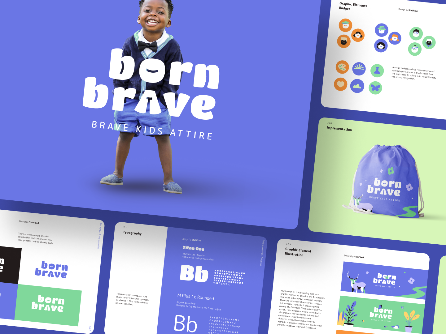 born brave - brave kids attire by SlabPixel Designer for SlabPixel on ...