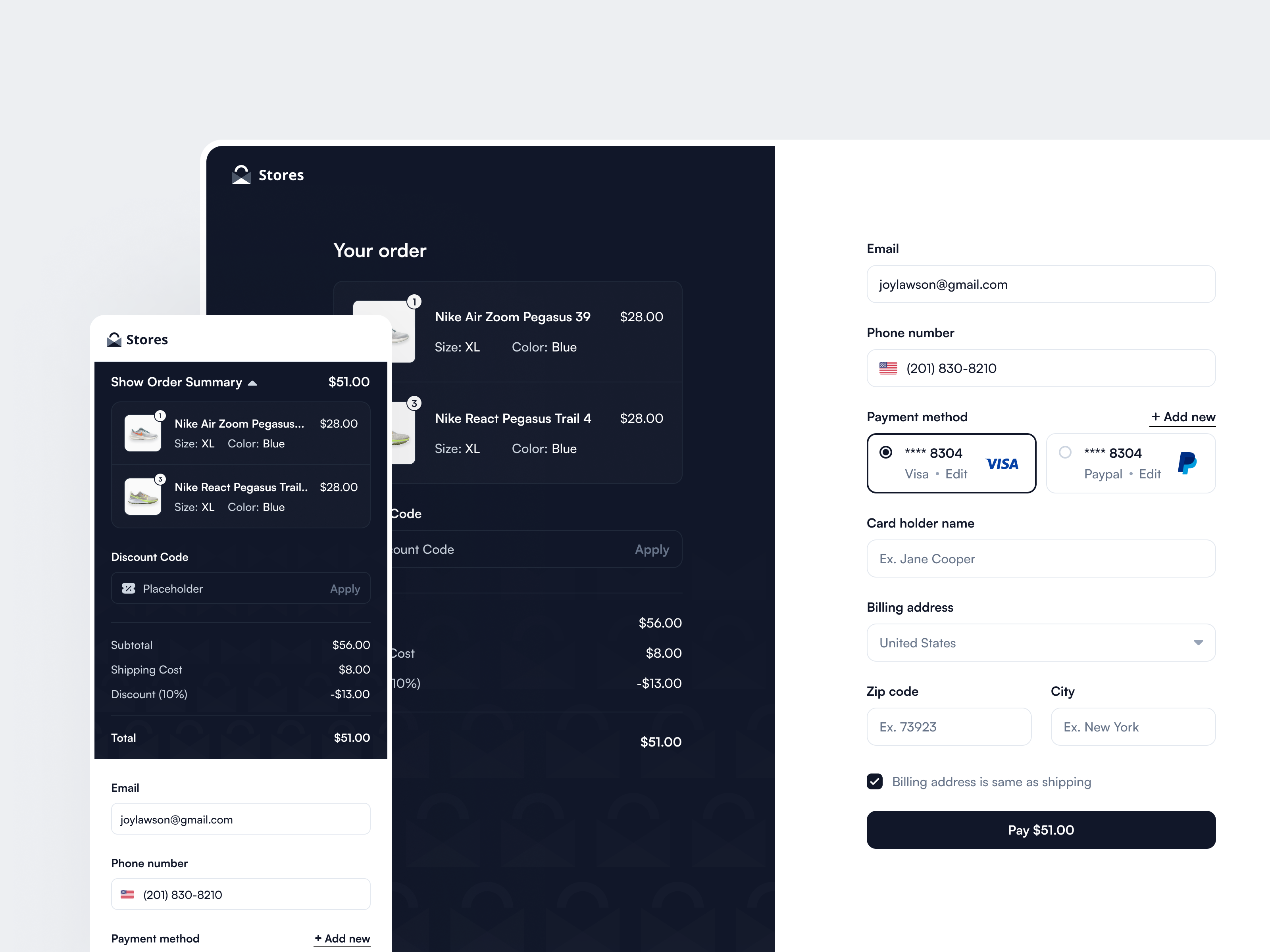 Invoice/Payment Components by Dipa Product for Dipa Inhouse on Dribbble
