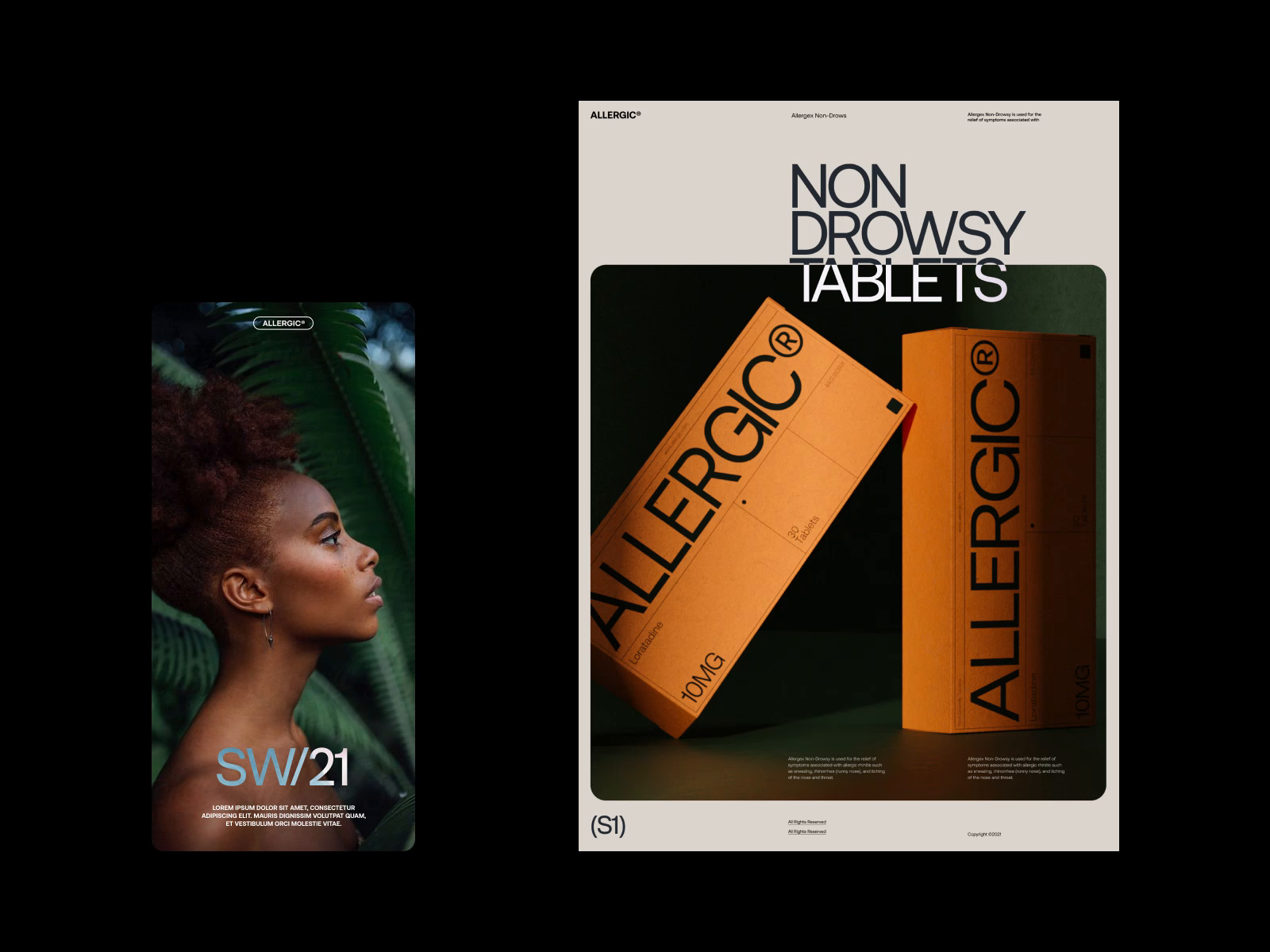 Allergic Key visuals №001 by Matthew Hall on Dribbble