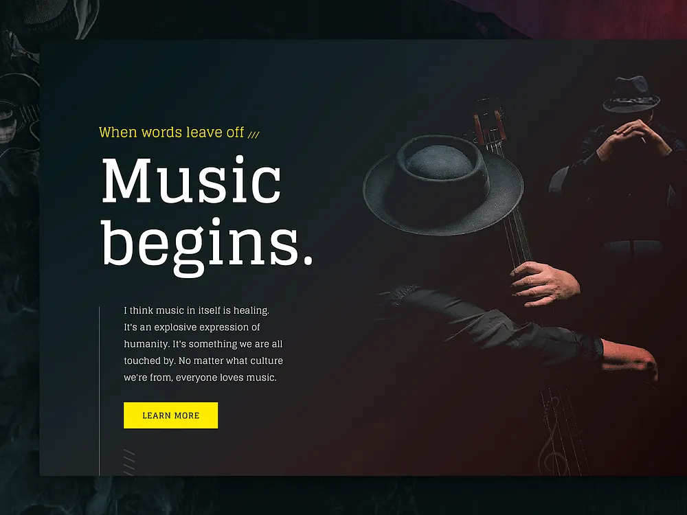 Music Banner designs, themes, templates and downloadable graphic ...