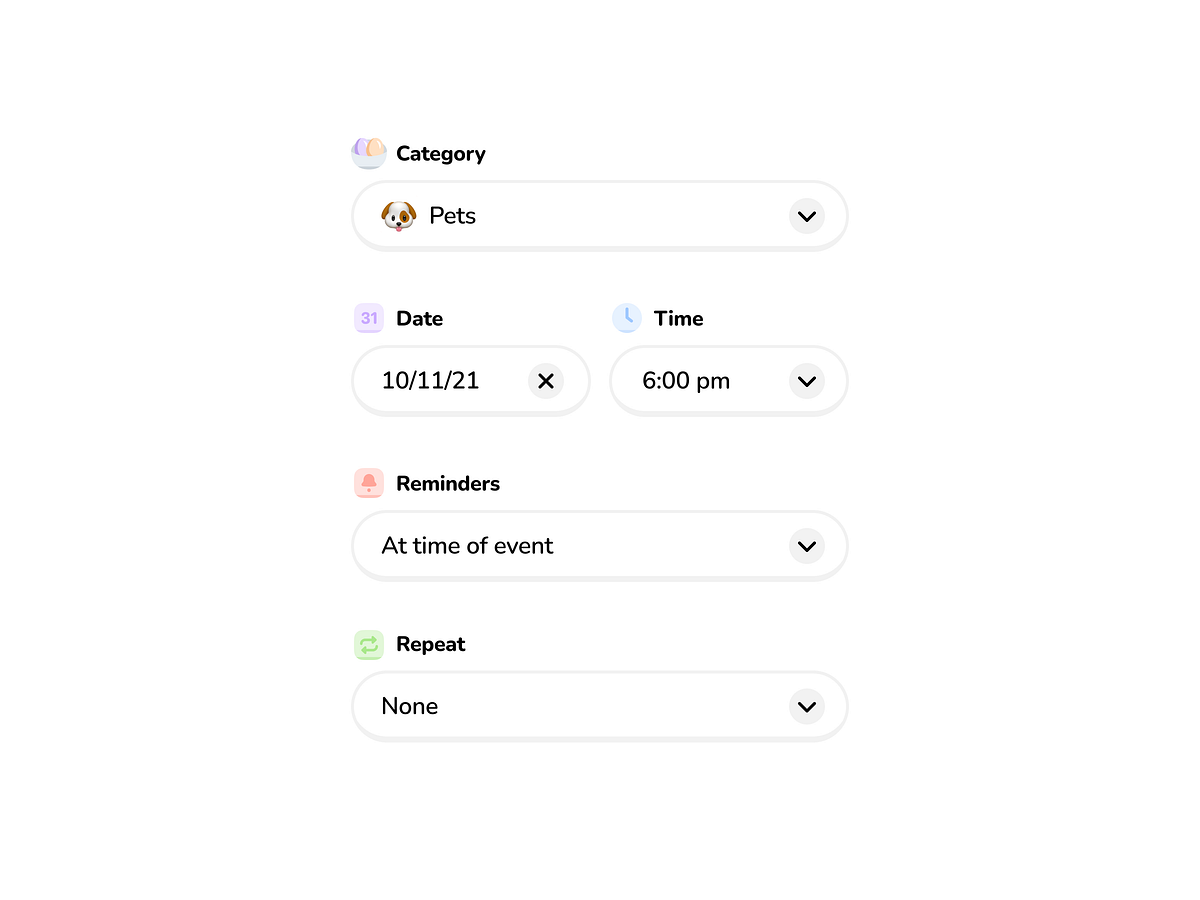 Form UI designs, themes, templates and downloadable graphic elements on ...
