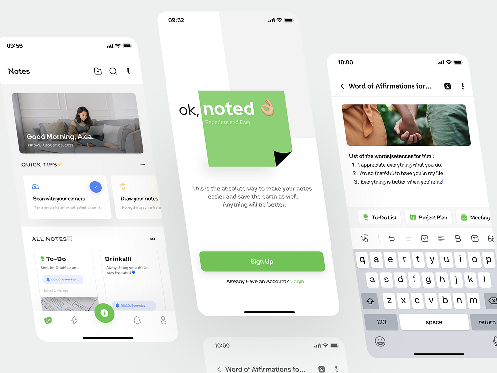 Browse thousands of Notes images for design inspiration | Dribbble