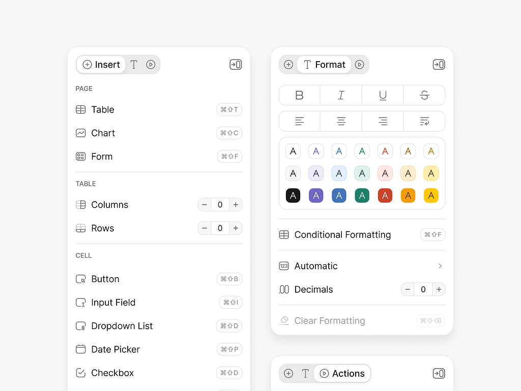 Side Panel by Lisa Cosme on Dribbble