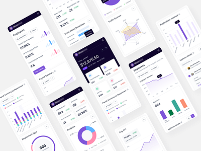 HR management software - Mobile version by Musemind SaaS for Musemind ...