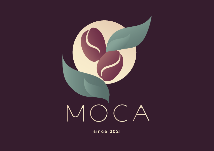 Moca Cafe Logo M Crown Shillong