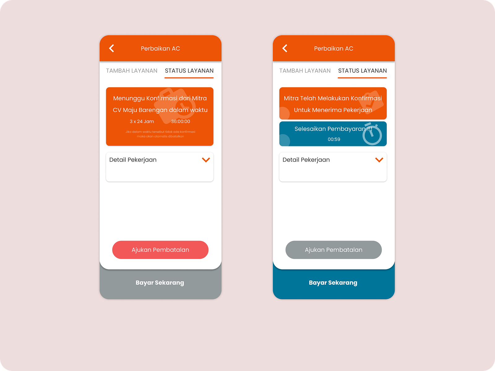 Wait Confirmation by Safki Fajar on Dribbble