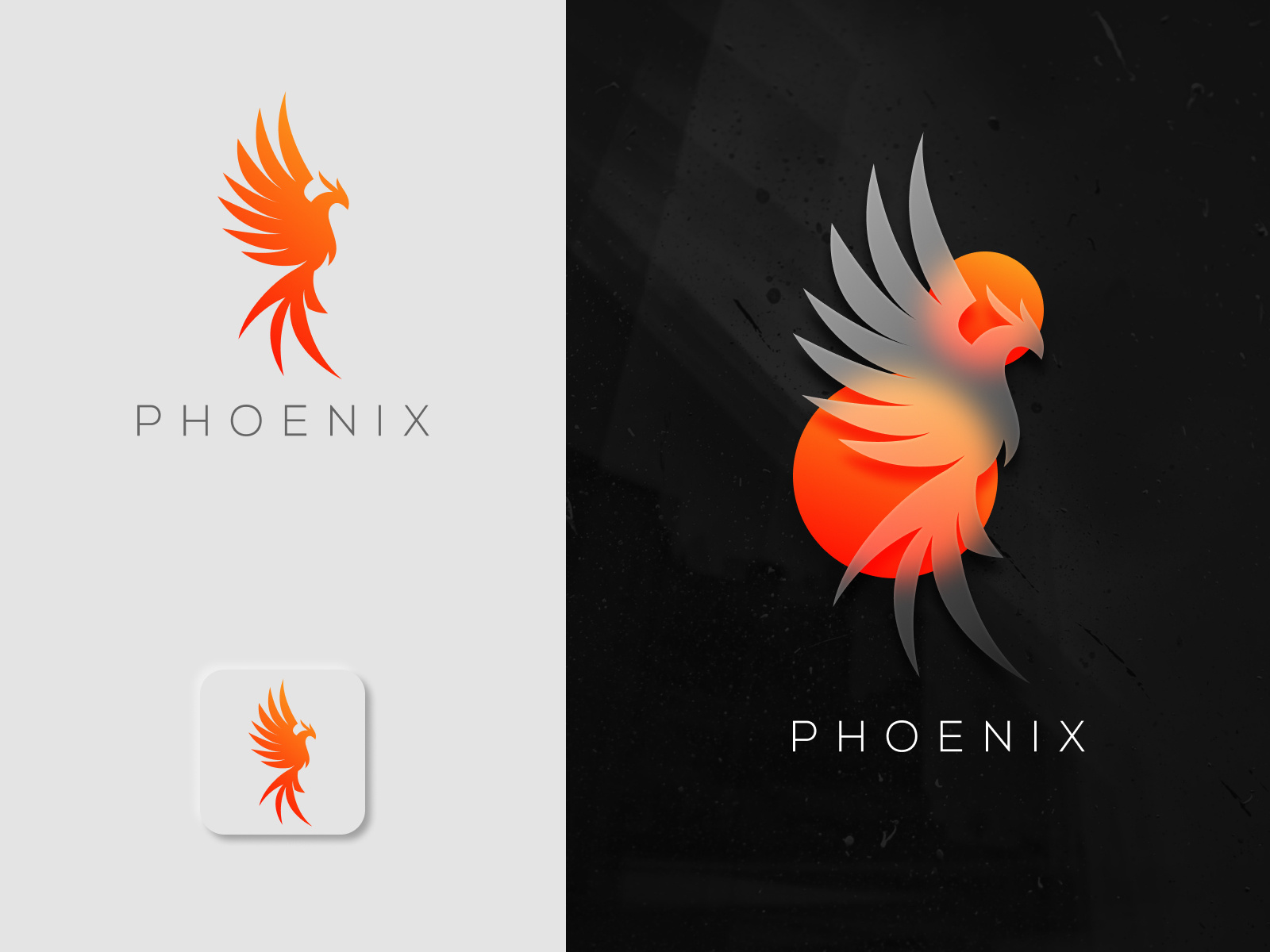 Phoenix Logo by Ben Naveed on Dribbble