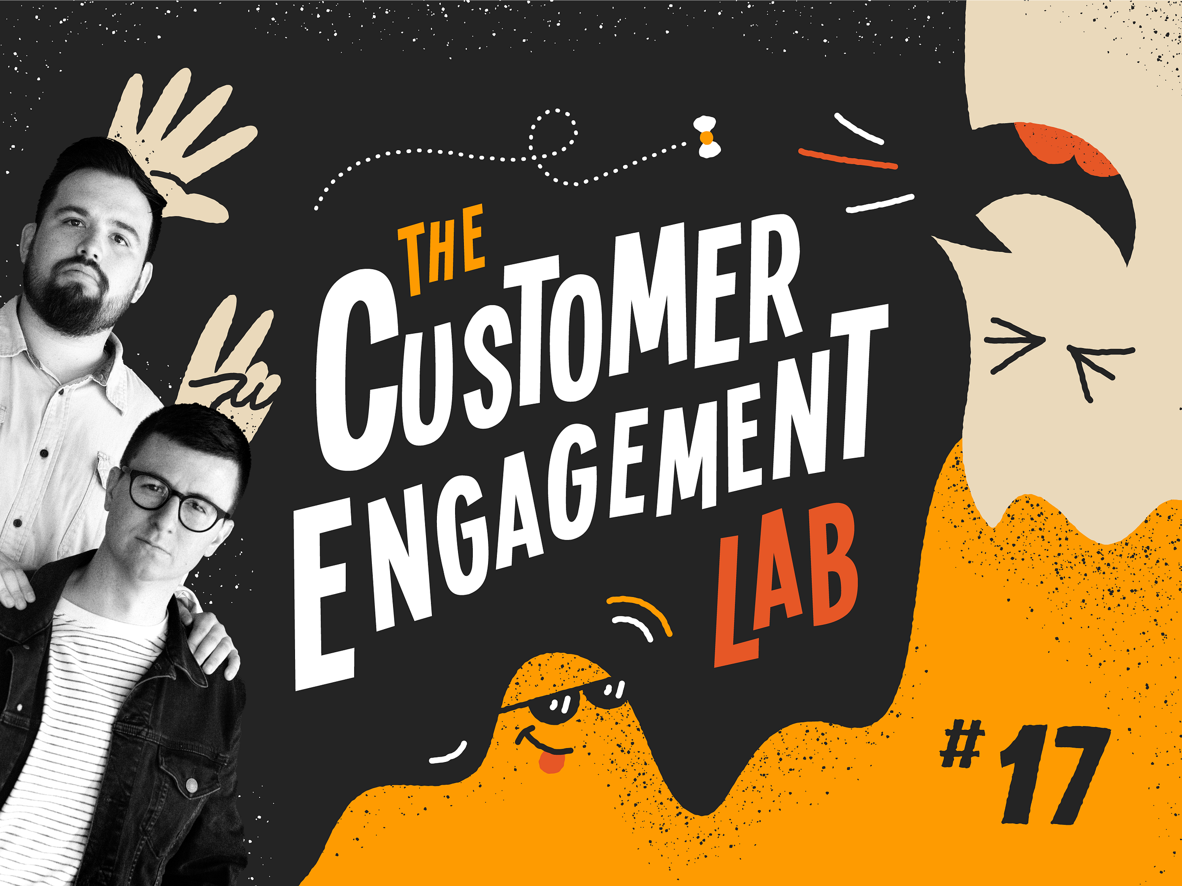 Episode #17 Cover by Nina Rudenko for PandaDoc on Dribbble