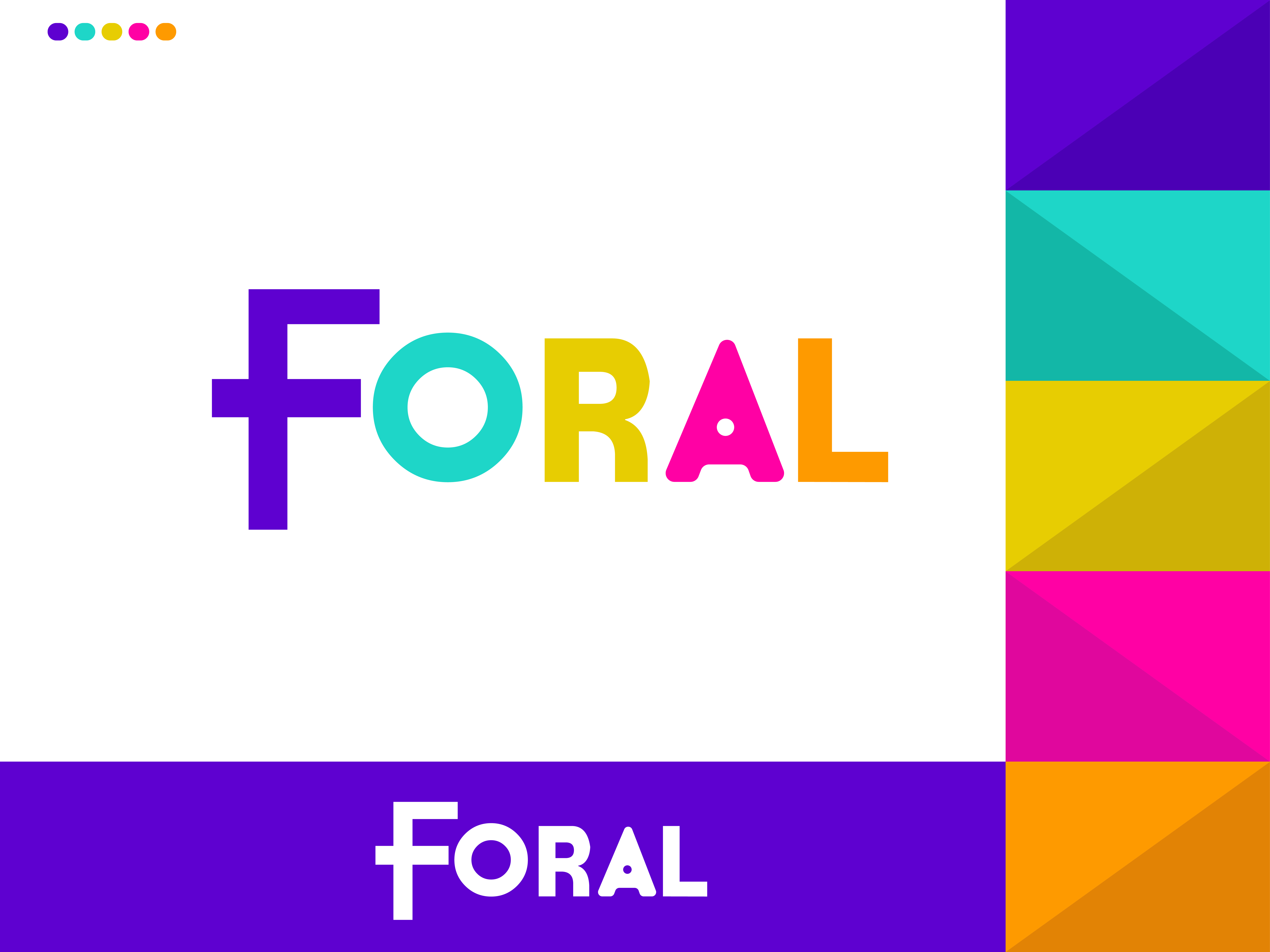 Foral Logo Design Modern Colorful Logo by Abu Hena Rasel on Dribbble