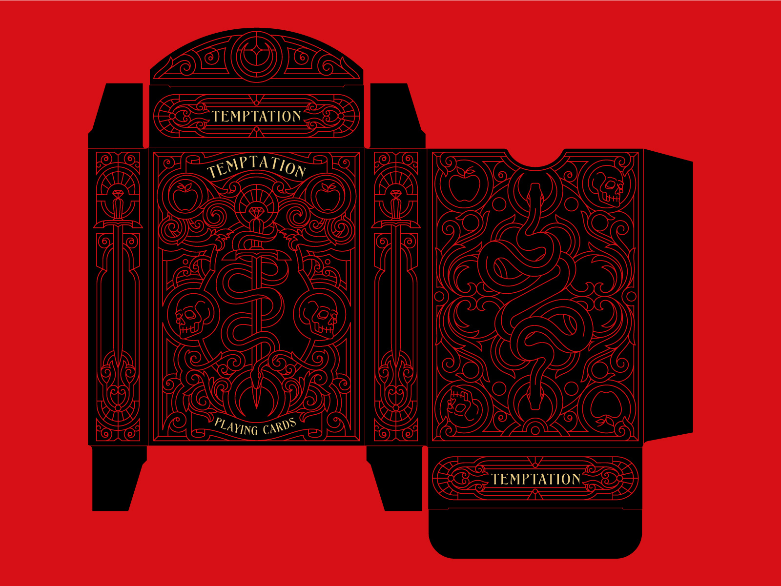 Playing Cards Tuck Box by Muhammad Bagus Prasetyo for Skilline Design ...