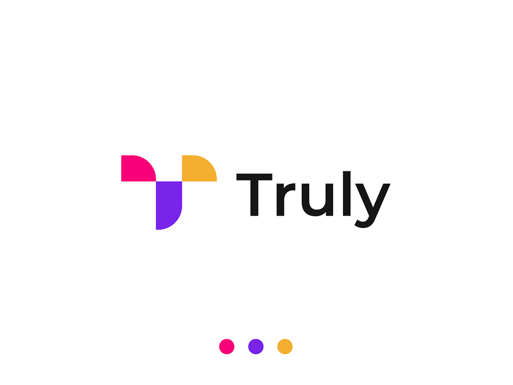 Truly logo by Anamul Hossen | Logo & Branding Designer on Dribbble