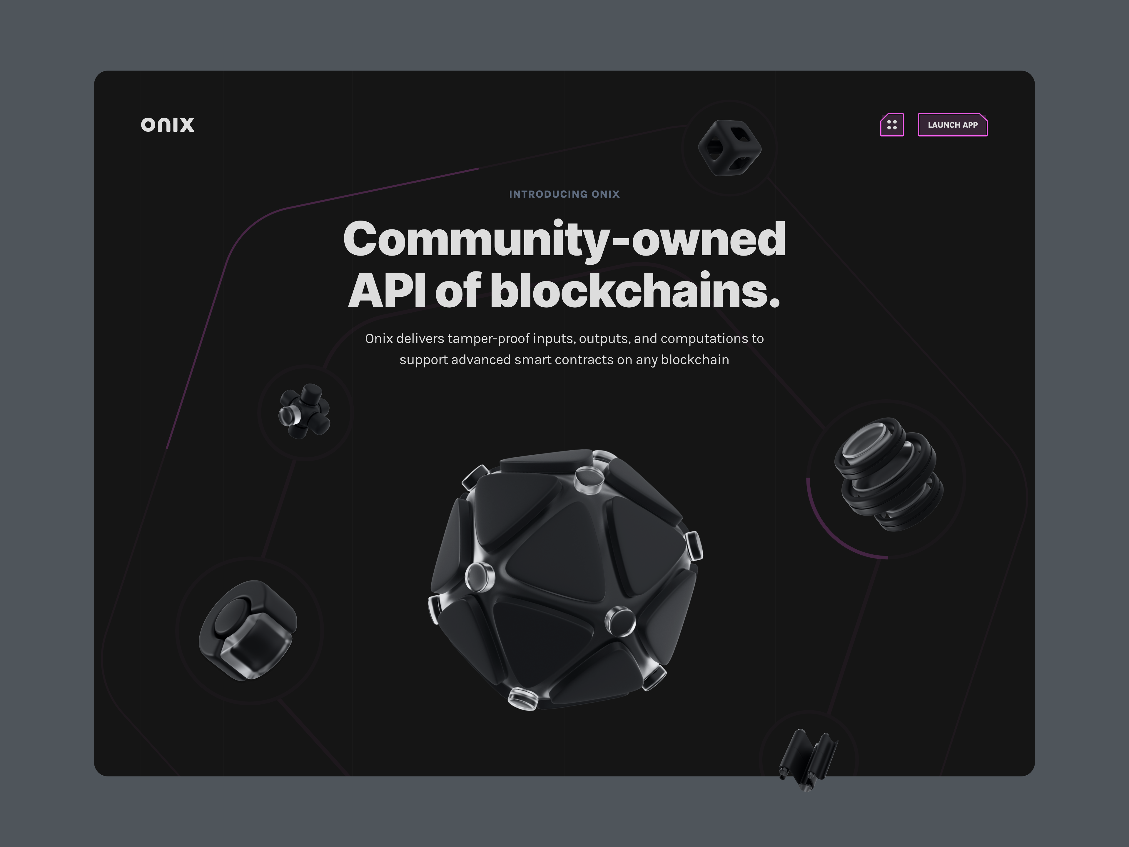 Onix – Blockchain Landing Page UI Design Kit by Tran Mau Tri Tam for UI8 on Dribbble
