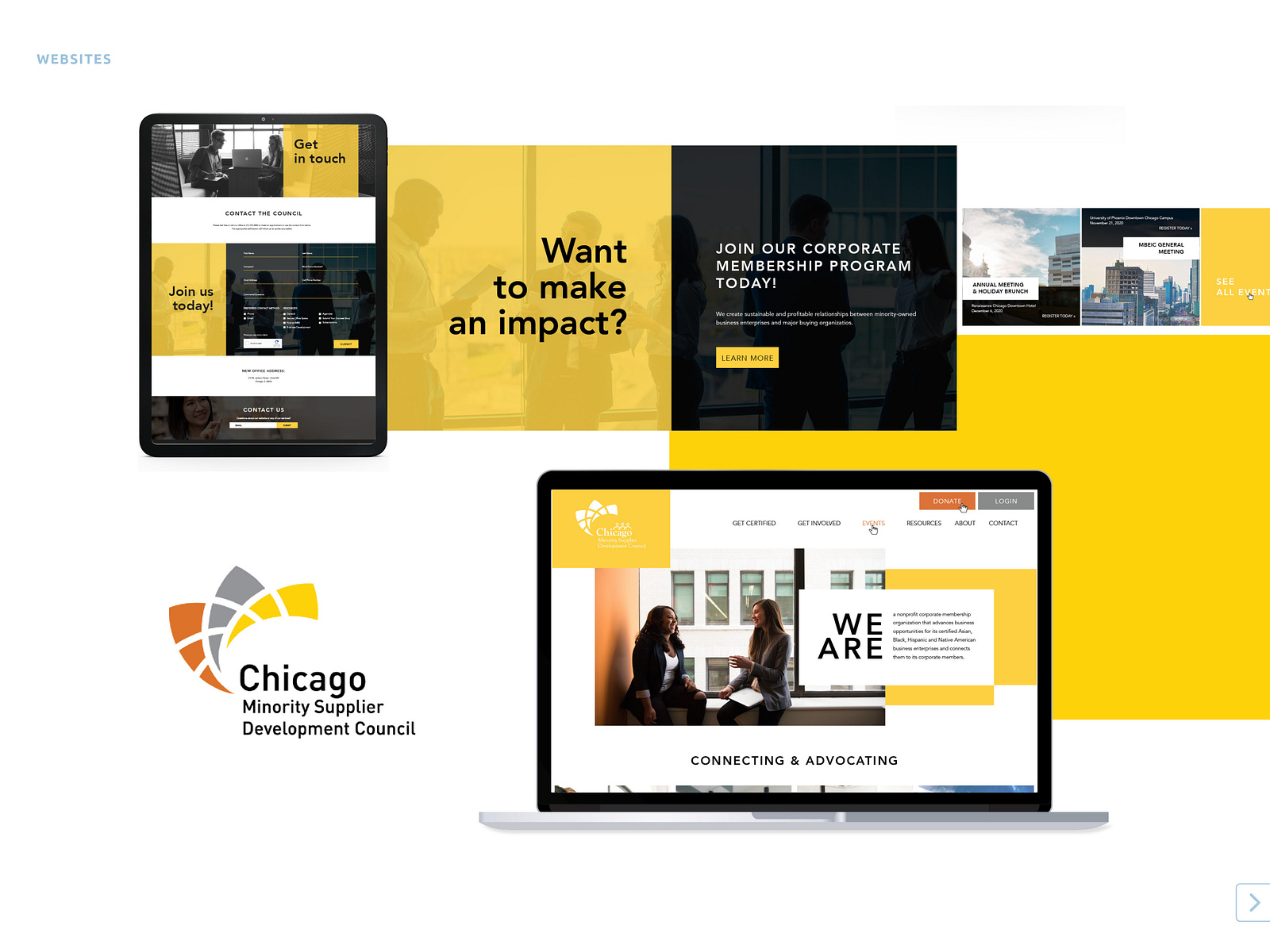 CMSDC Website Design by Veneta Atanasova on Dribbble