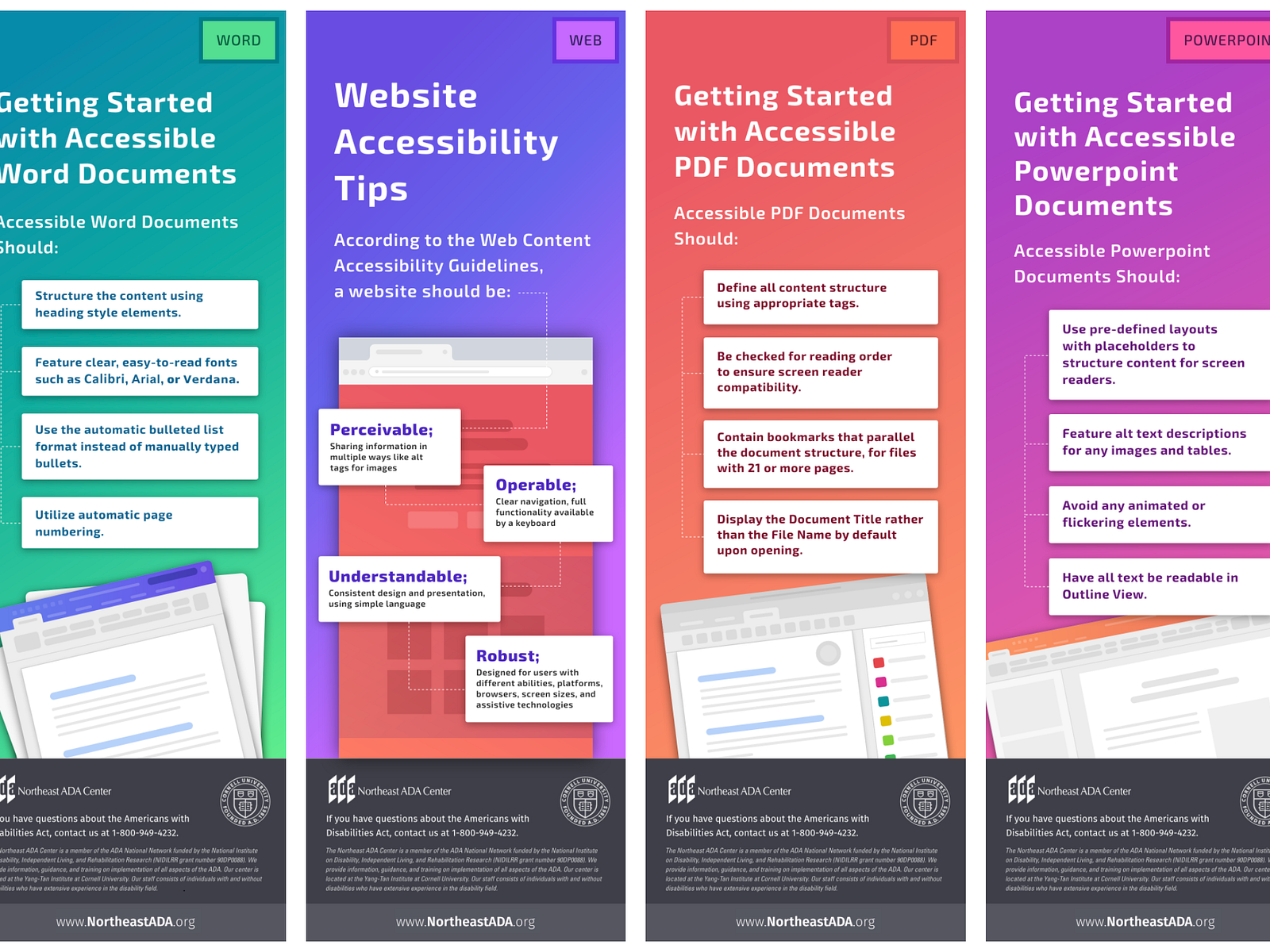 Digital Accessibility Social Media Graphics by Michelle Kaye on Dribbble