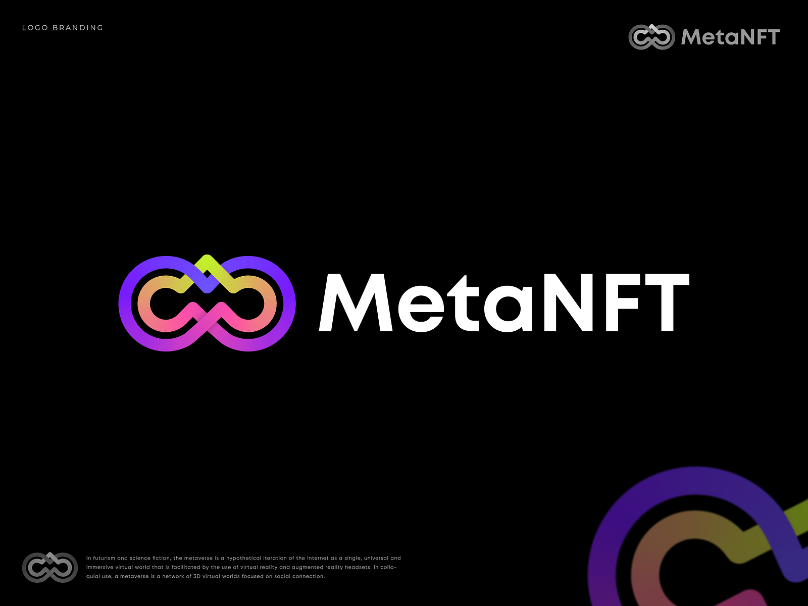 MetaNft Logo Design | metaverse, NFT marketplace by Md Zahid Hasan ...