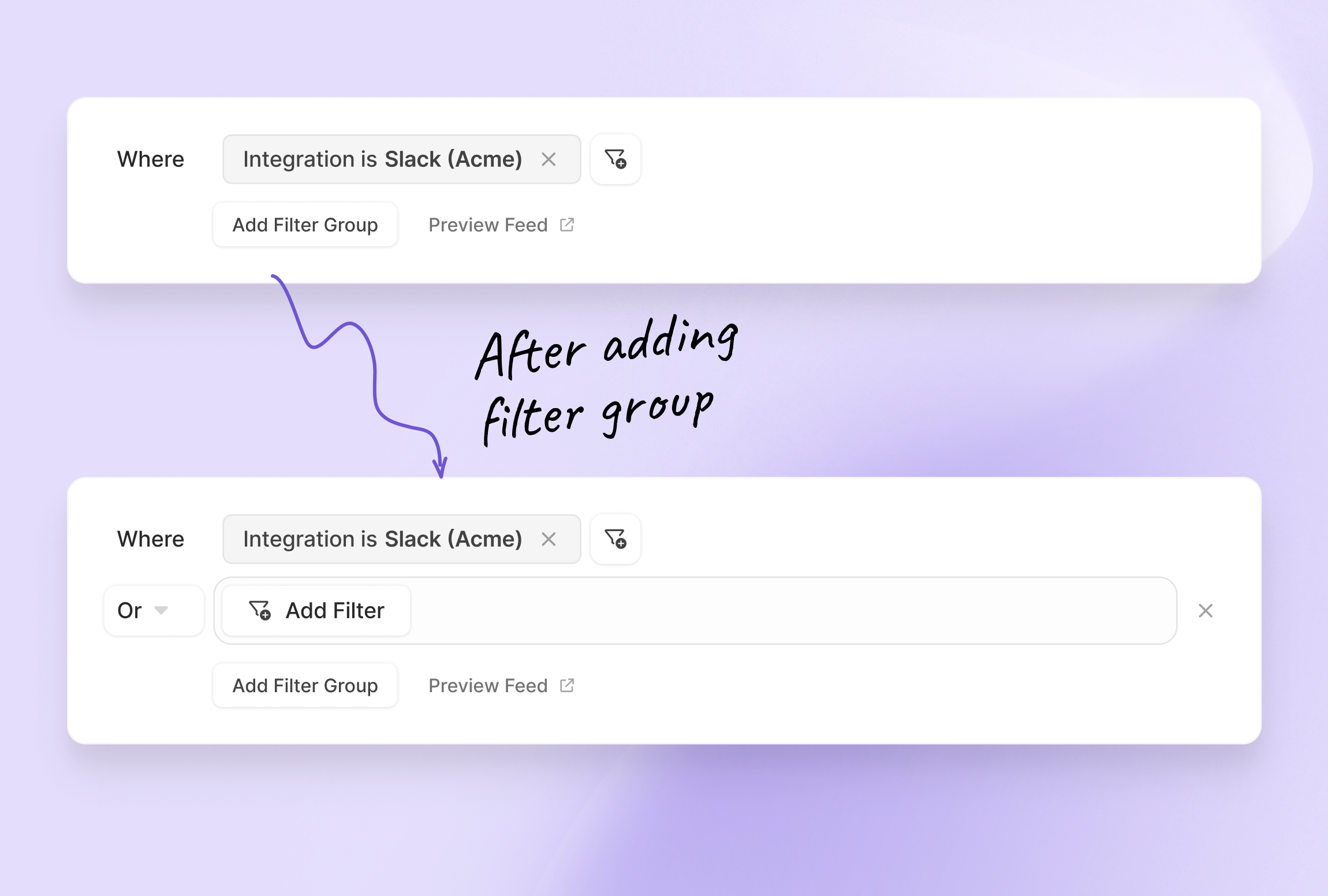 Filters Popover with Filter Groups & Logical Operators by usrnk1 on ...