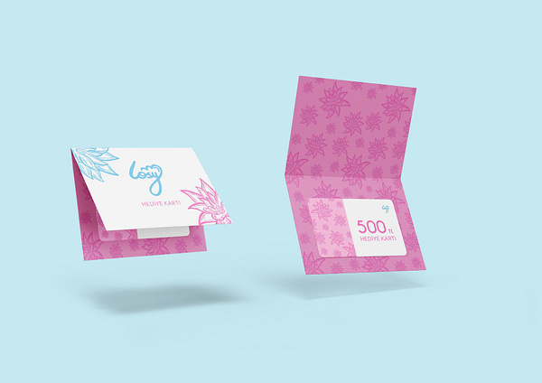 Gift Check Card Design by Tenzile Şevval Cebeci on Dribbble