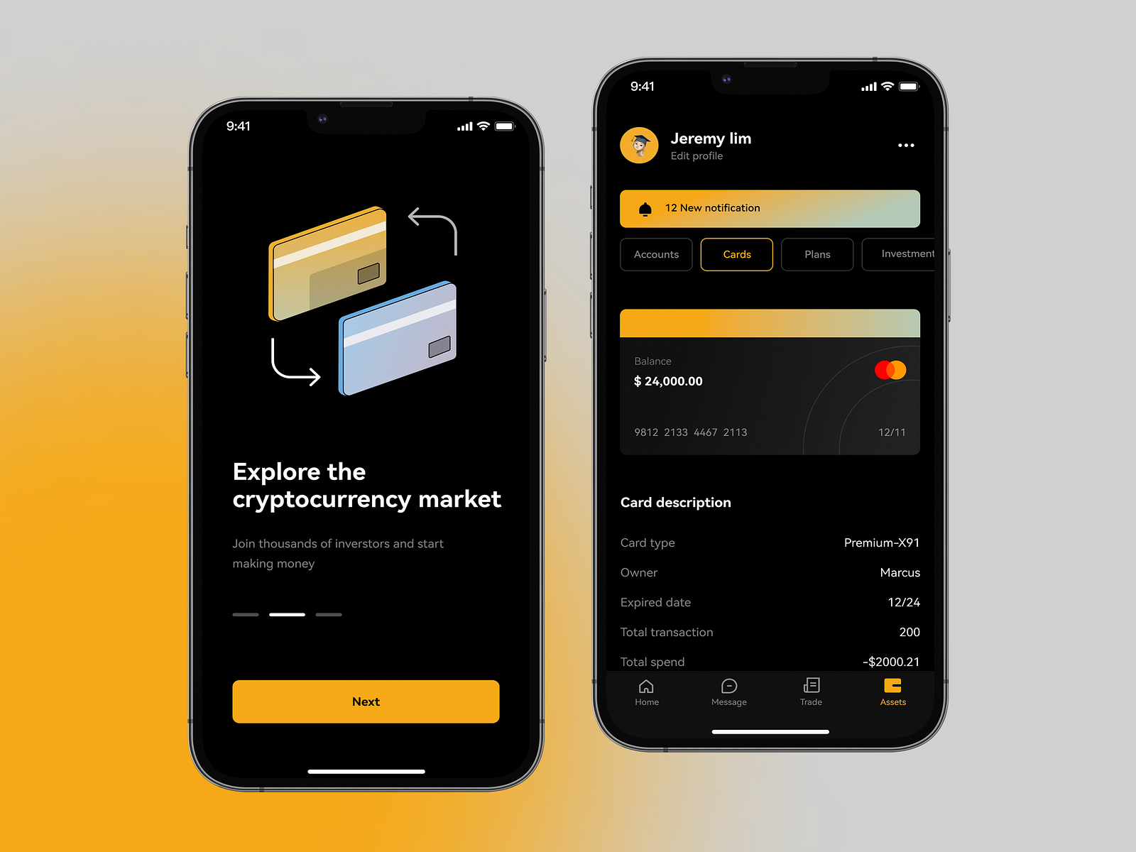 Financial transaction software for Hong Kong customers by Shaw on Dribbble