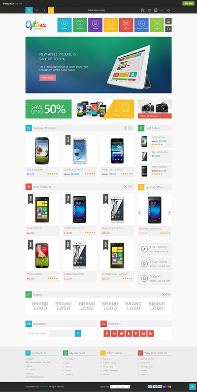 Responsive Ecommerce Template designs, themes, templates and ...