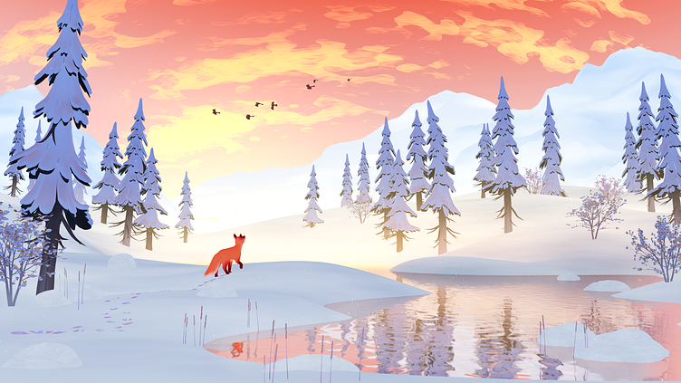 Dreams - Animated 3D Landscapes I by Anna Novikova for UI8 on Dribbble