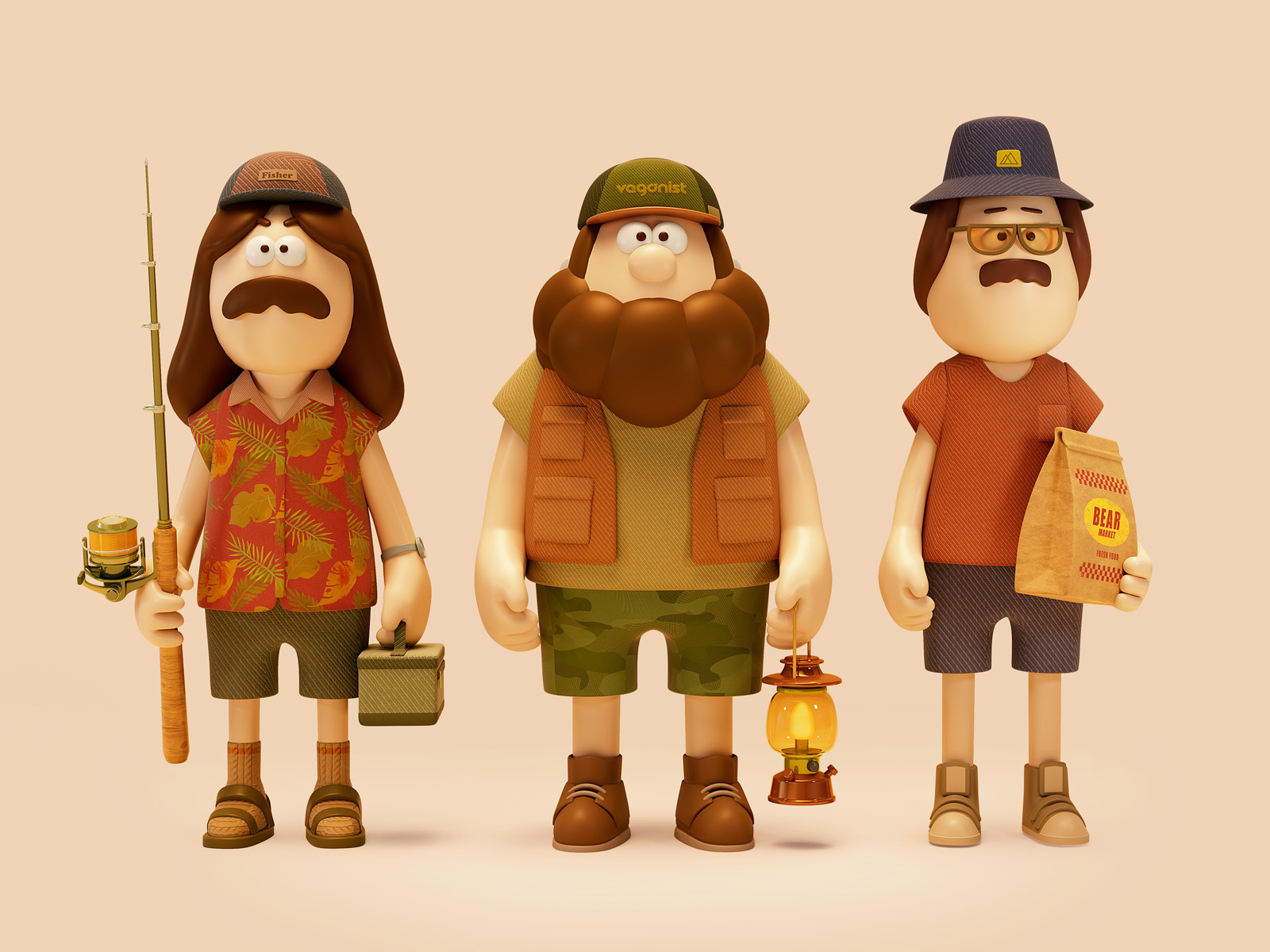 Dudes by Ryogo Toyoda on Dribbble